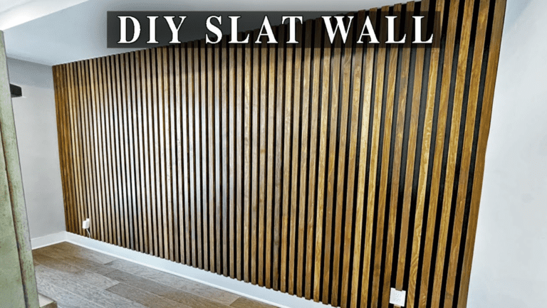 Installing A Slat Wall As A Complete Beginner